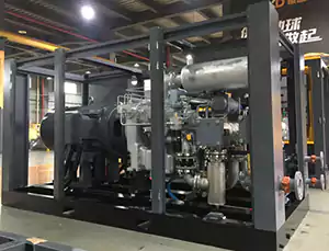 B&D Dry Oil Free Rotary Screw Air Compressor for sale
